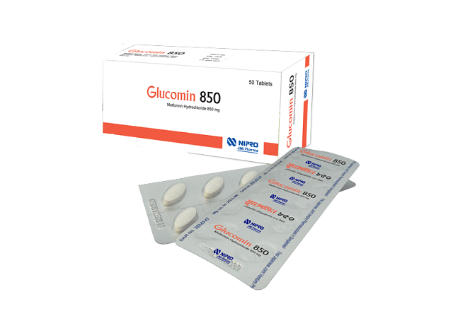 Glucomin 850mg 10pcs - Medcare BD